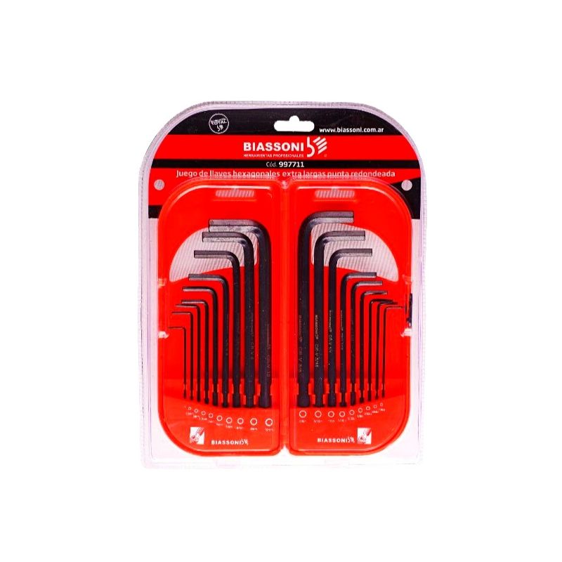 Set Llaves Allen Biassoni | Extra Largo Hexagonales y Redondas - Gaucho ...